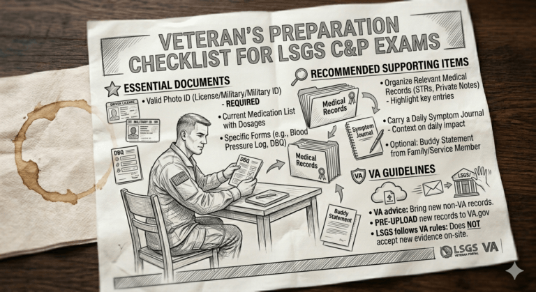 Navigating the LSGS Veteran Portal: Your Guide to VA Compensation and ...